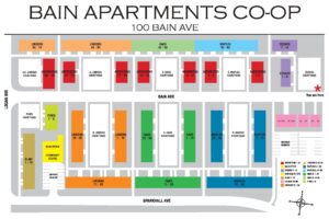 Bain Map | Bain Apartments Co-operative Incorporated